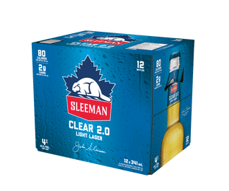 Sleeman Clear 2.0 Light Lager – Sleeman Retail Store & Taproom