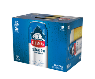 Sleeman Clear 2.0 Light Lager – Sleeman Retail Store & Taproom