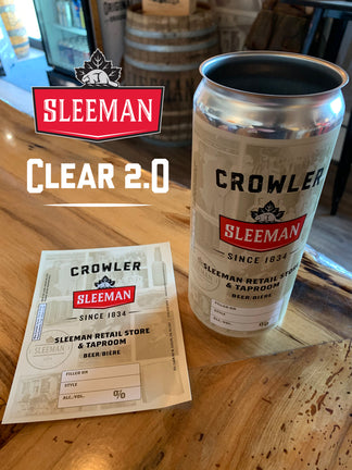 Sleeman Clear 2.0 Light Lager – Sleeman Retail Store & Taproom